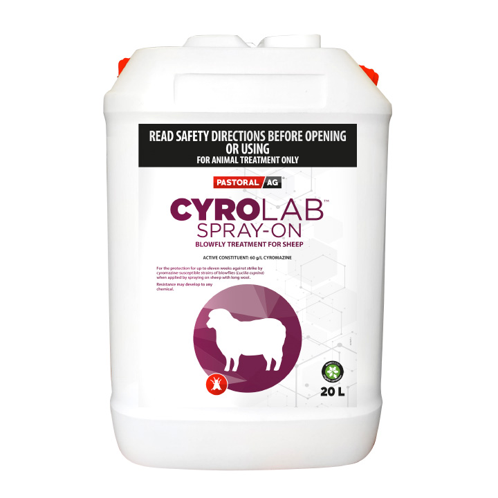 Cyrolab™ Spray-On Blowfly Treatment for Sheep – Pastoral Ag